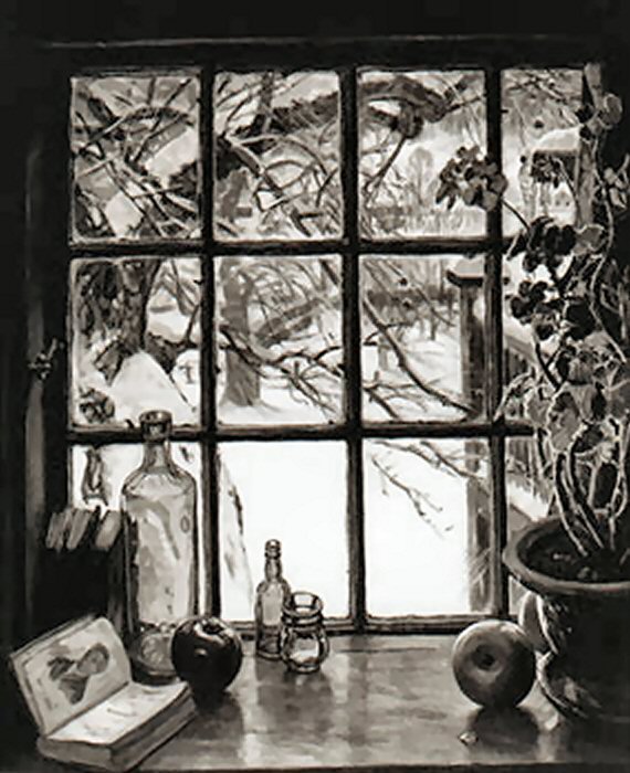 RSW- Artwork page, "Apple Tree Window"